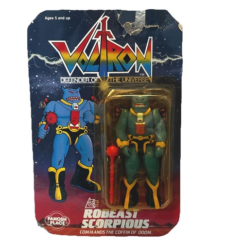 Voltron Defender of the Universe Robeast Scorpious Figure Panosh Place ...