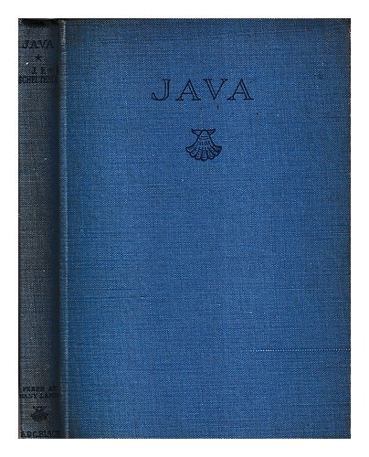 SCHELTEMA, J. F. Java / Johann Friedrich Scheltema 1926 Copertina ...