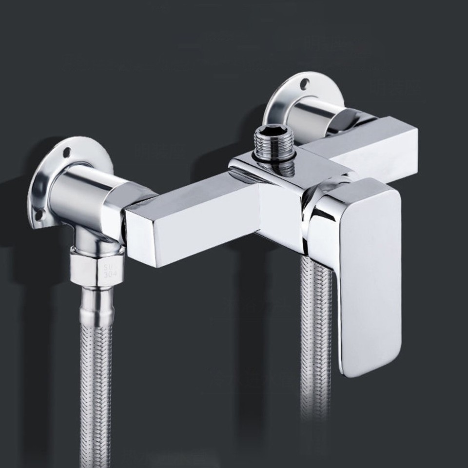 4 Pcs Handhold Shower Elbow Adapter Mixer Fitting Wall Mounting ...