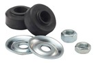 QA1 MK03, Kit Black Polyurethane Shock Stud Bushing Kit W/Jam Nut ...