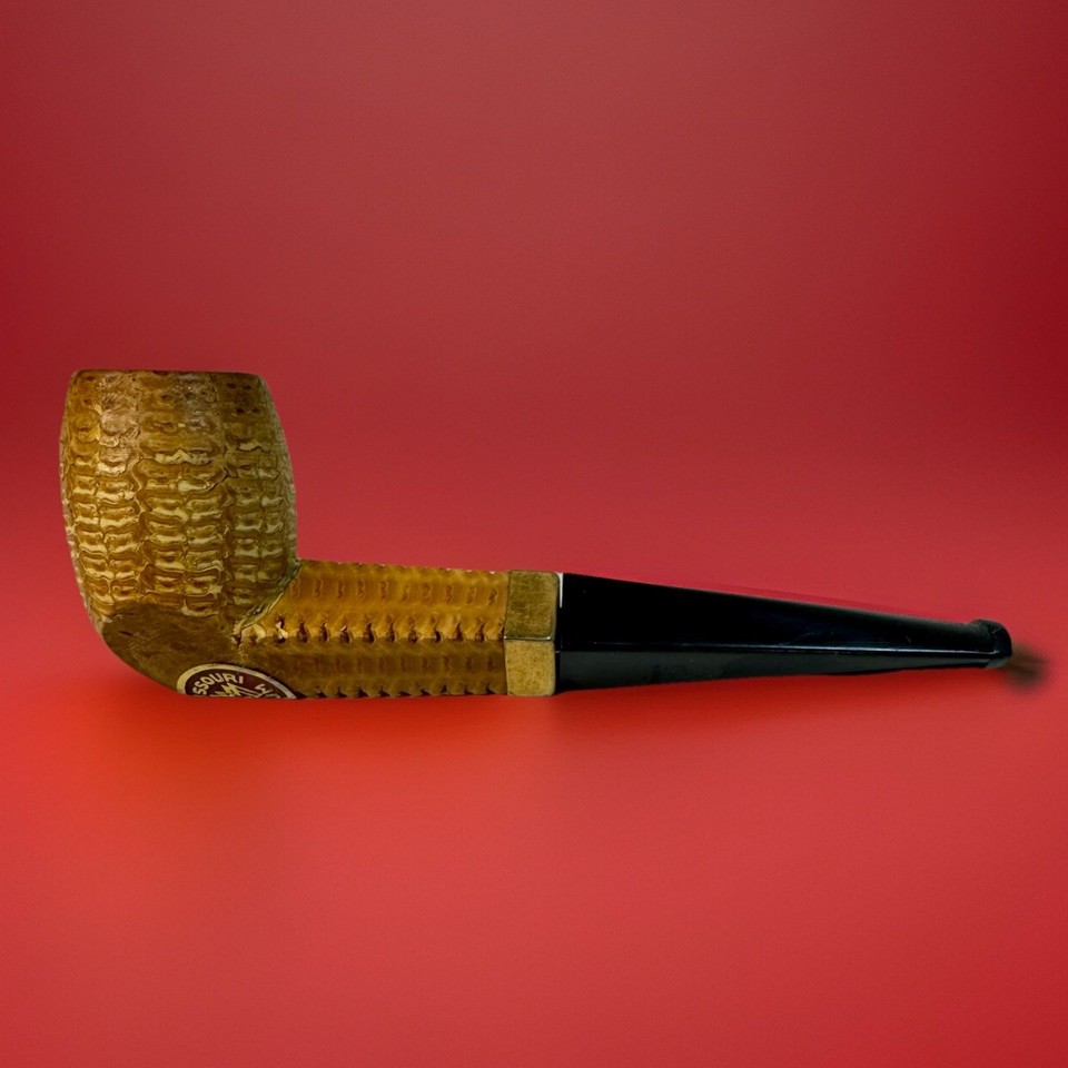 Vintage Missouri Meerschaum Roxy Billiard Bulldog Corn Cob Pipe Rare | eBay