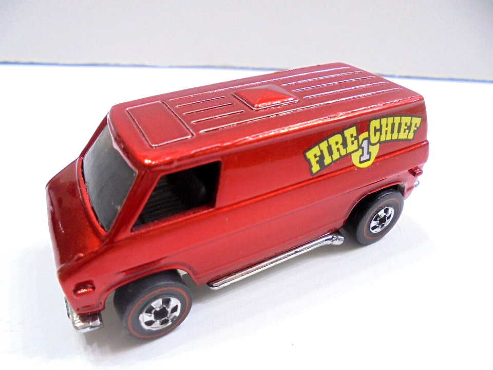 Hot Wheels Redlines Super Van Spectraflame Red Fire Chief PRO ...