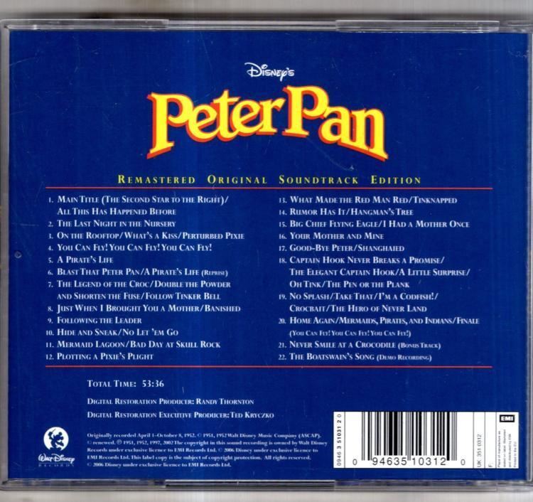 Walt Disney's - Peter Pan : Oliver Wallace | eBay
