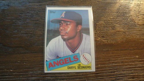 1985 TOPPS # 604 DARYL SCONIERS BASEBALL CARD | eBay