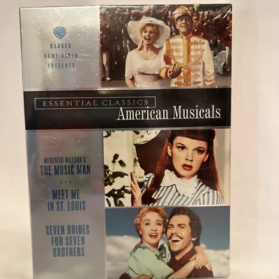 Essential Classic , “American Musicals” (3 DVD Set 2000) The Music Man ...