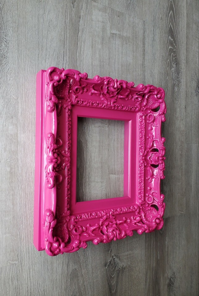 8x10 Diva Pink Picture Frame, Baroque Art Wall Family Gift Frames | eBay