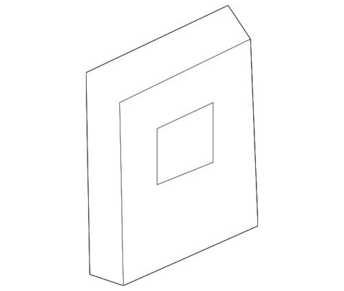 GM OEM 01-16 Acadia Front Door Exterior Trim-Emblem 84689784 | eBay