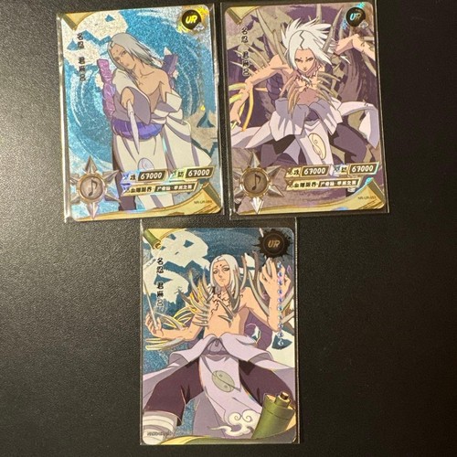 Naruto Kimimaro Card Set 3 Pieces Limited Overseas Edition Collectible ...