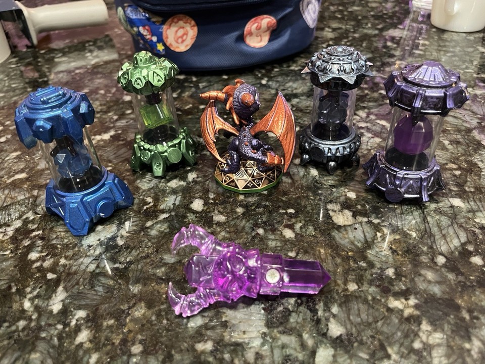 Skylanders Lot Crystal Water Creation Undead Imaginators trap Magic ...