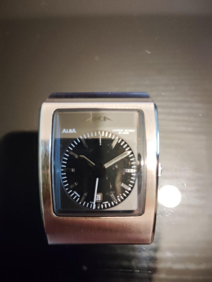 SEIKO AKA ALBA Seiko ALBA Black | eBay