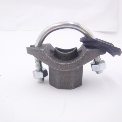 Gemlock 1-1/2" x 1" Grade E EPDM Green Stripe Mechanical Saddle Tee ...