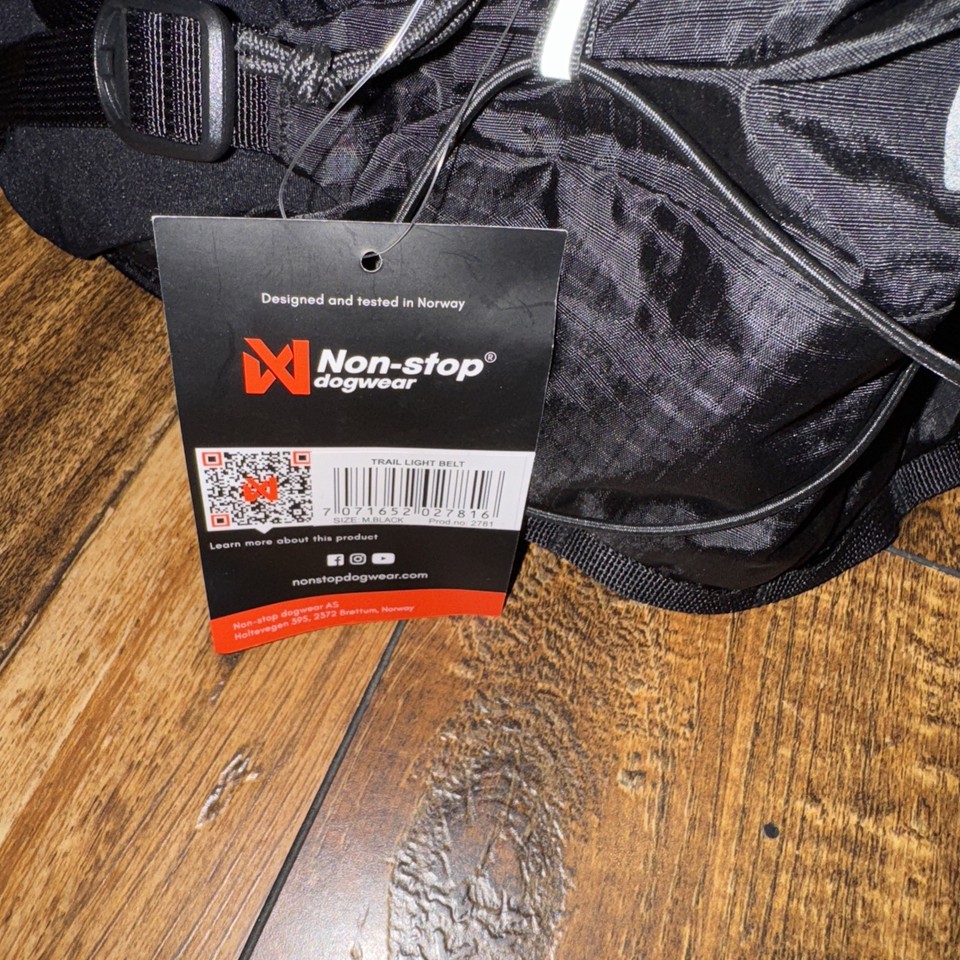 Non-Stop Dog Wear Trail light belt/M | eBay