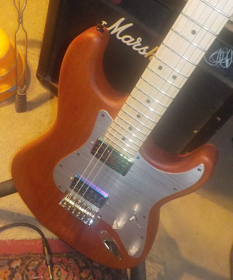 Bright Stratstyle Guitar With Style & Playability! Tone To The Bone! | eBay