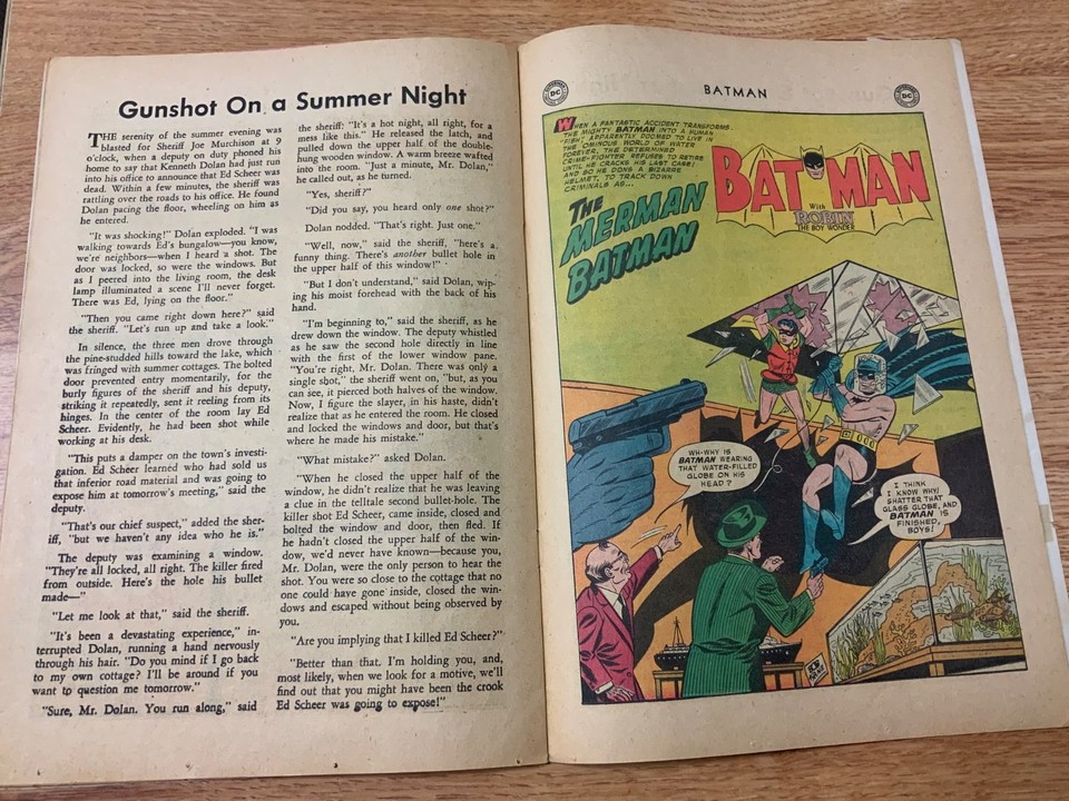 Batman #118 (DC September 1958) 2.0 Bob Kane BILL FINGER The Merman ...