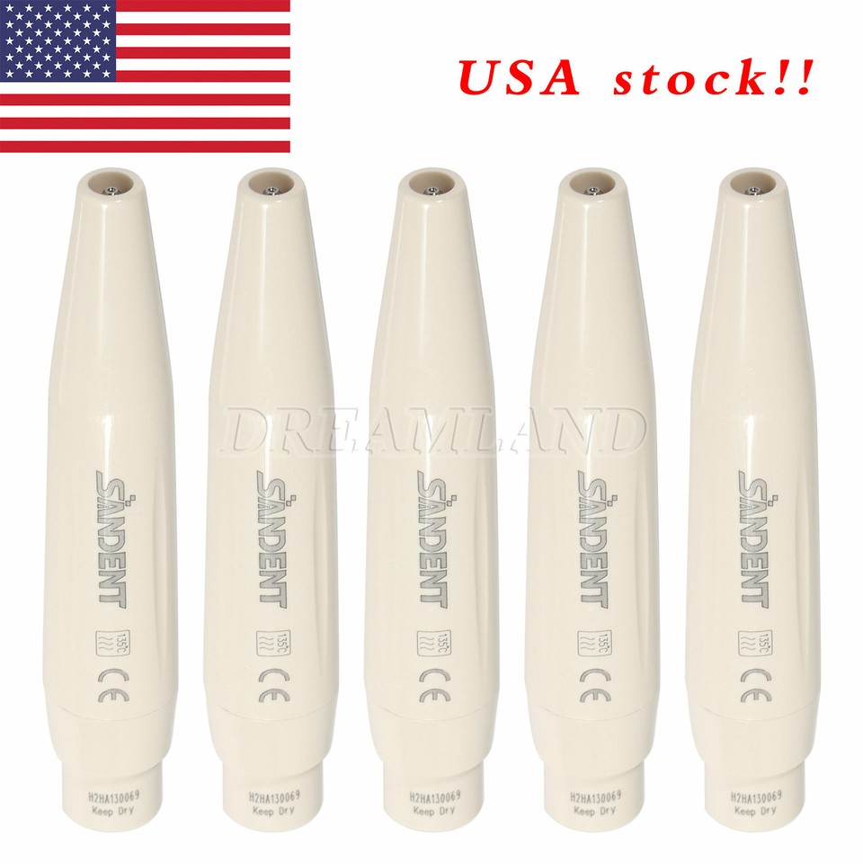 1-5Pcs Dental Ultrasonic Piezo Scaler Handpiece HD-7H fit SATELEC DTE ...