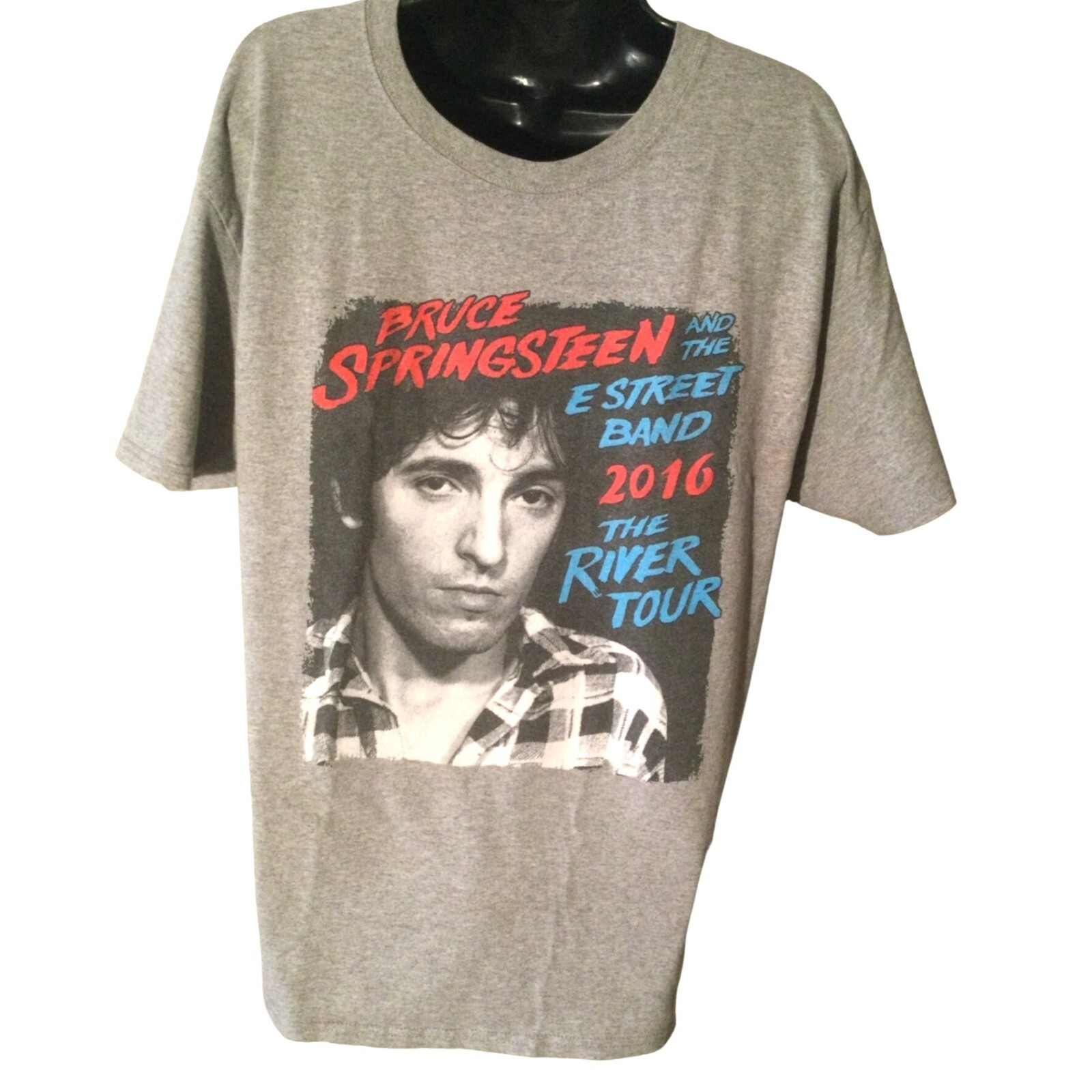 Rare 2016 Bruce Springsteen River Tour Men's L Large … - Gem