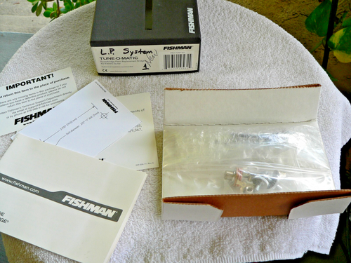 Fishman Powerbridge Tune-O-Matic Piezo / Bridge system NEW!! | eBay