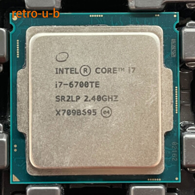 Intel Core i7-6700TE LGA1151 2.4GHz 4C/8T 8MB 35W 6Th Gen CPU Processor ...