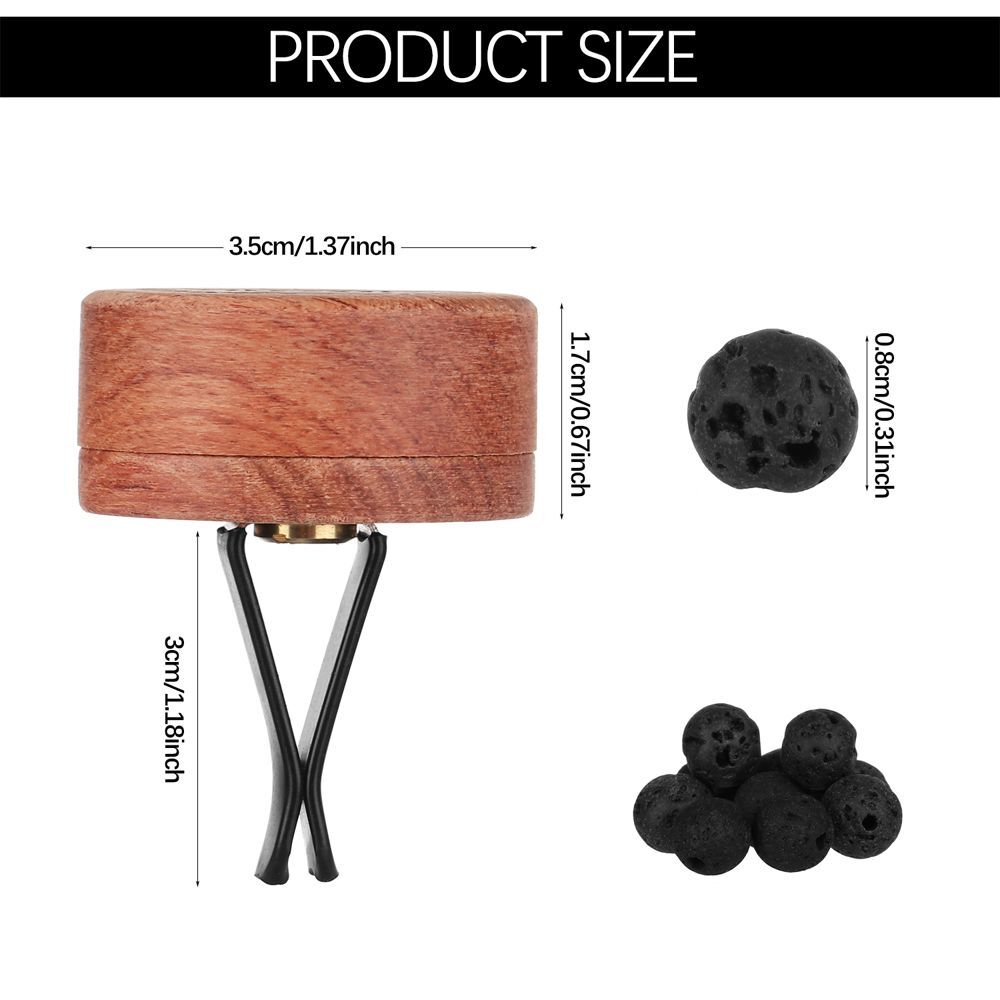 Air Wooden Carved Aromatherapy Car Aromatherapy Clip Essential Oil Car ...