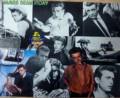 *JAMES DEAN = 4 PAGES 1982 POSTER French CLIPPING / COUPURE DE PRESSE ...