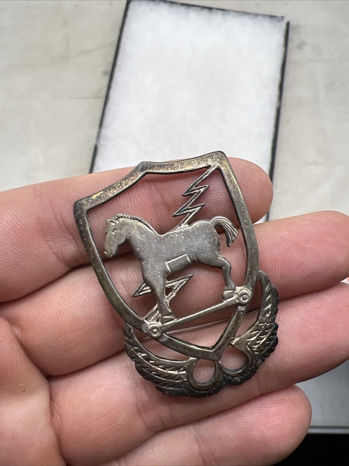 US Army 10th Special Forces Group Beret Badge 800 Marked West German ...