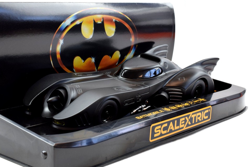 Scalextric Batmobile - 1989 Batman DPR W/ Lights 1/32 Scale Slot Car ...