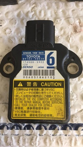 89183-48030 Toyota Prius 2011-2015 YAW rate sensor module | eBay