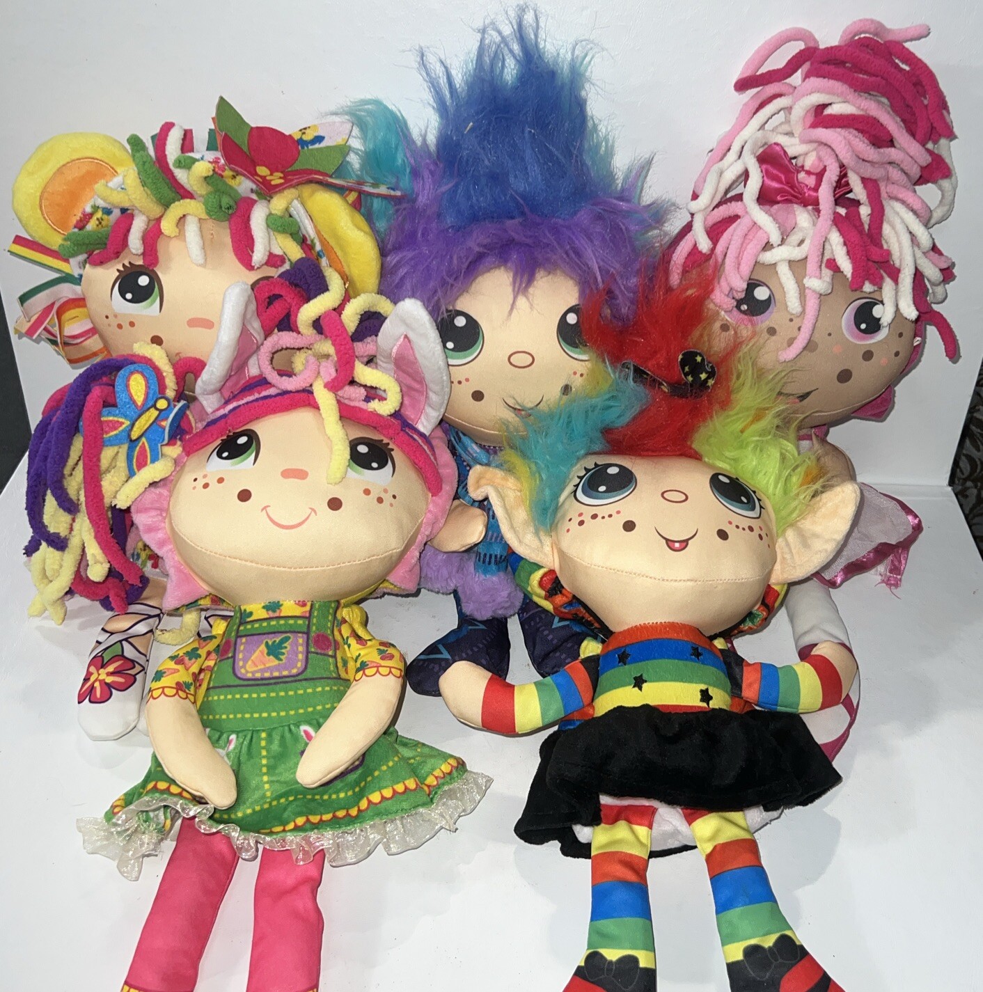 HARD TO FIND Flip Zee Precious Girls Lot Of 5. (FOR 10 DIFFERENT LOOKS ...