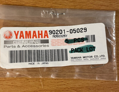 2 NEW GENUINE YAMAHA PARTS Plate Washers 90201-05029-00 | eBay