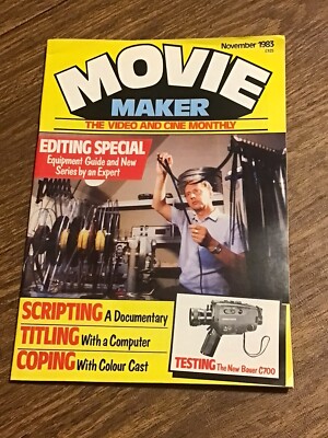 1983 November Movie Maker Magazine Vol.17 #11 | eBay