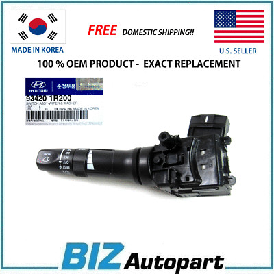 OEM GENUINE !! WINDSHIELD WIPER SWITCH FOR 12-17 HYUNDAI ACCENT 93420 ...
