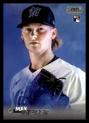 2023 Topps Stadium Club Max Meyer Rookie #206 Miami Marlins | eBay