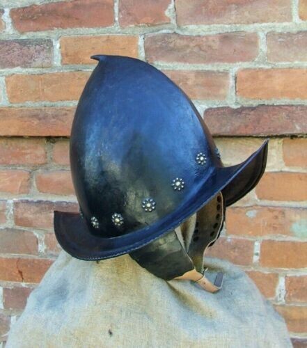 Medieval Viking Antique Morion Black Spanish Helmet For Cosplay Costume ...