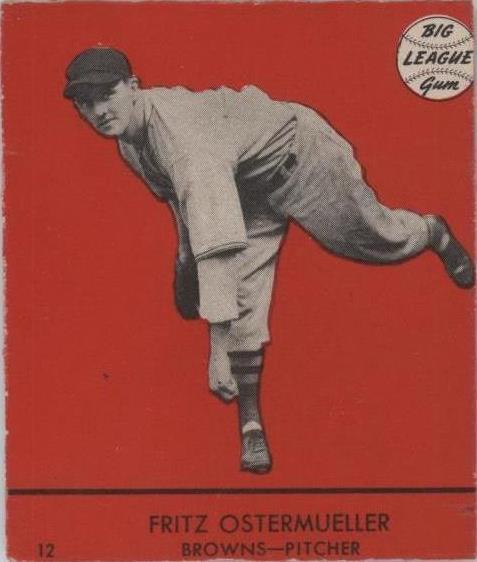 1941 Goudey Big League Chewing Gum - Food Issue R324 Fritz Ostermueller ...