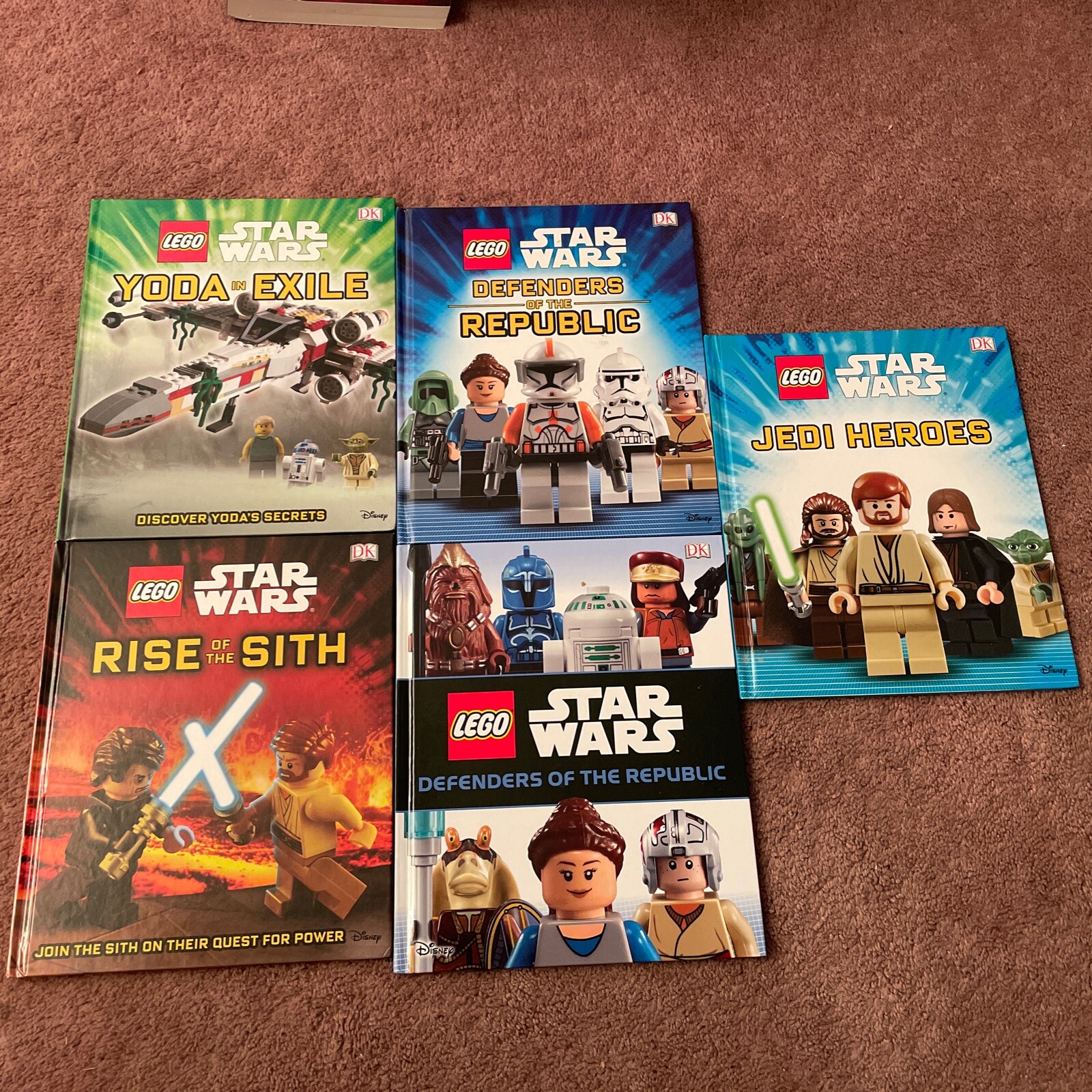 Lot of 5 Star Wars DK Readers Scholastic Lego Jedi Heroes Today Sith | eBay