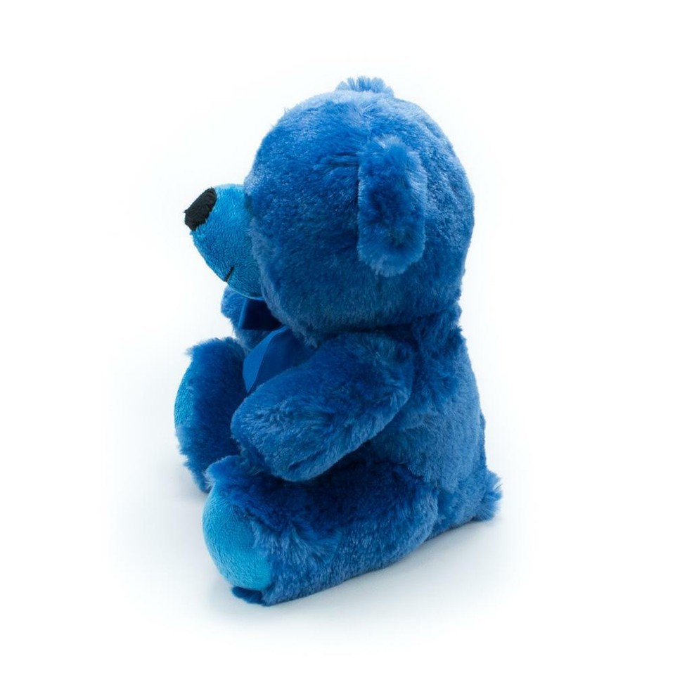 9" Royal Blue Plush Teddy Bear Stuffed Animal Toy Gift New | eBay