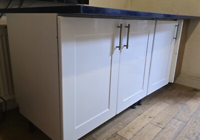 Magnet Kitchens Island with Quartz Worktop + 2 Base Cabinets | eBay UK