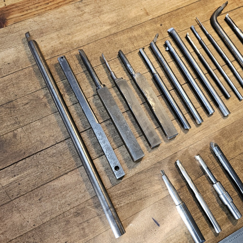 BORING Bar LOT of 18pcs • Toolmaker Machinist Tools • HSS & COBALT ☆USA ...