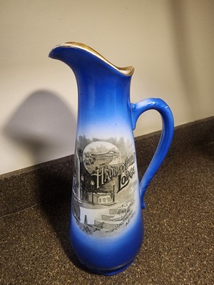 Antique Masonic Pitcher 1912 Haddonfield Lodge | eBay