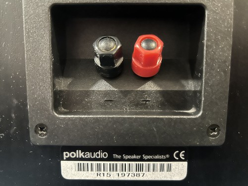 Polk Audio R15 Bookshelf Speakers - Sequential Serial Number Tested ...