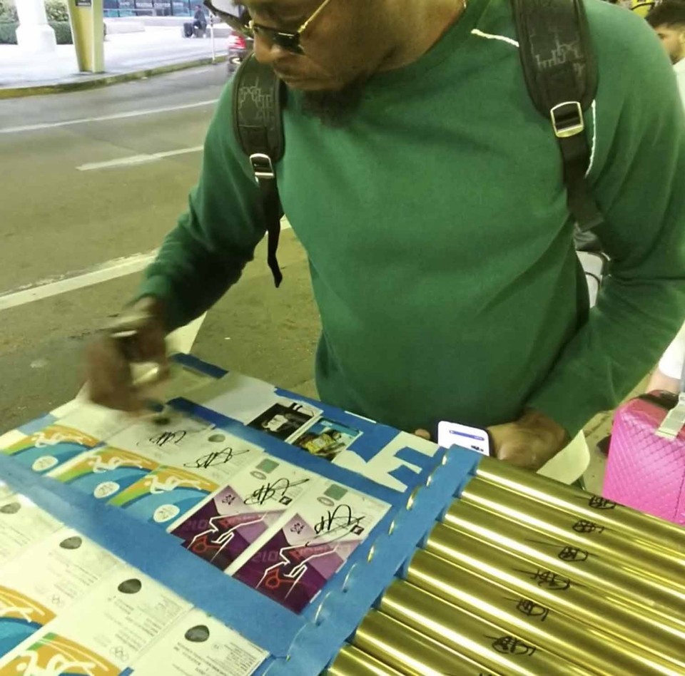 Fastest Man Alive Usain Bolt Signed 2008 Beijing Olympics Ticket COA ...