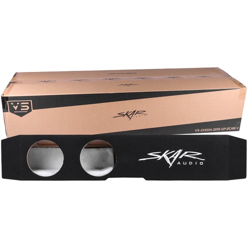 Fits 2019-2024 Chevy Silverado/GMC Sierra Double Cab Dual 8" Ported Sub ...