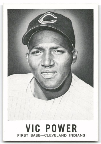 1960 Leaf #65 Vic Power Cleveland Indians 3AY | eBay