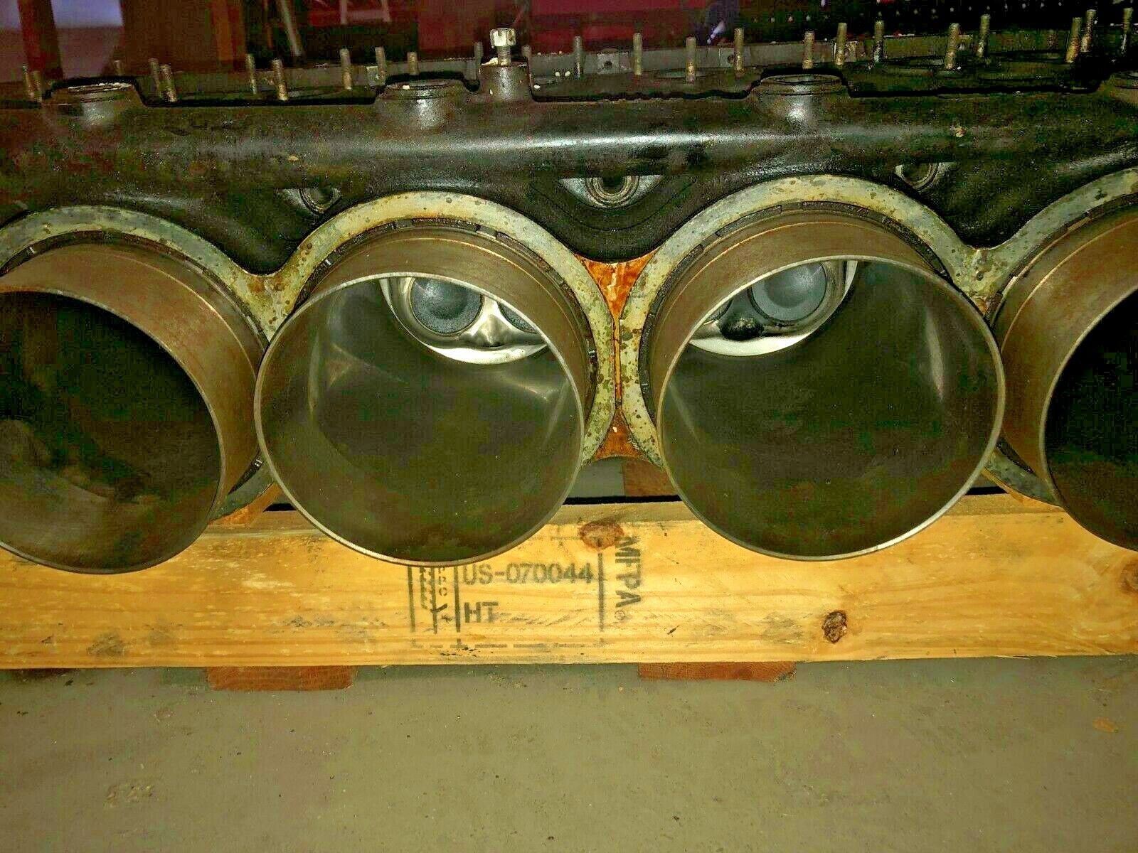 Allison V1710 Cylinder Banks with valve covers | eBay