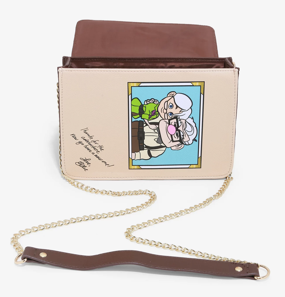 Loungefly Disney Pixar UP Adventure Book Crossbody Wallet Purse ...