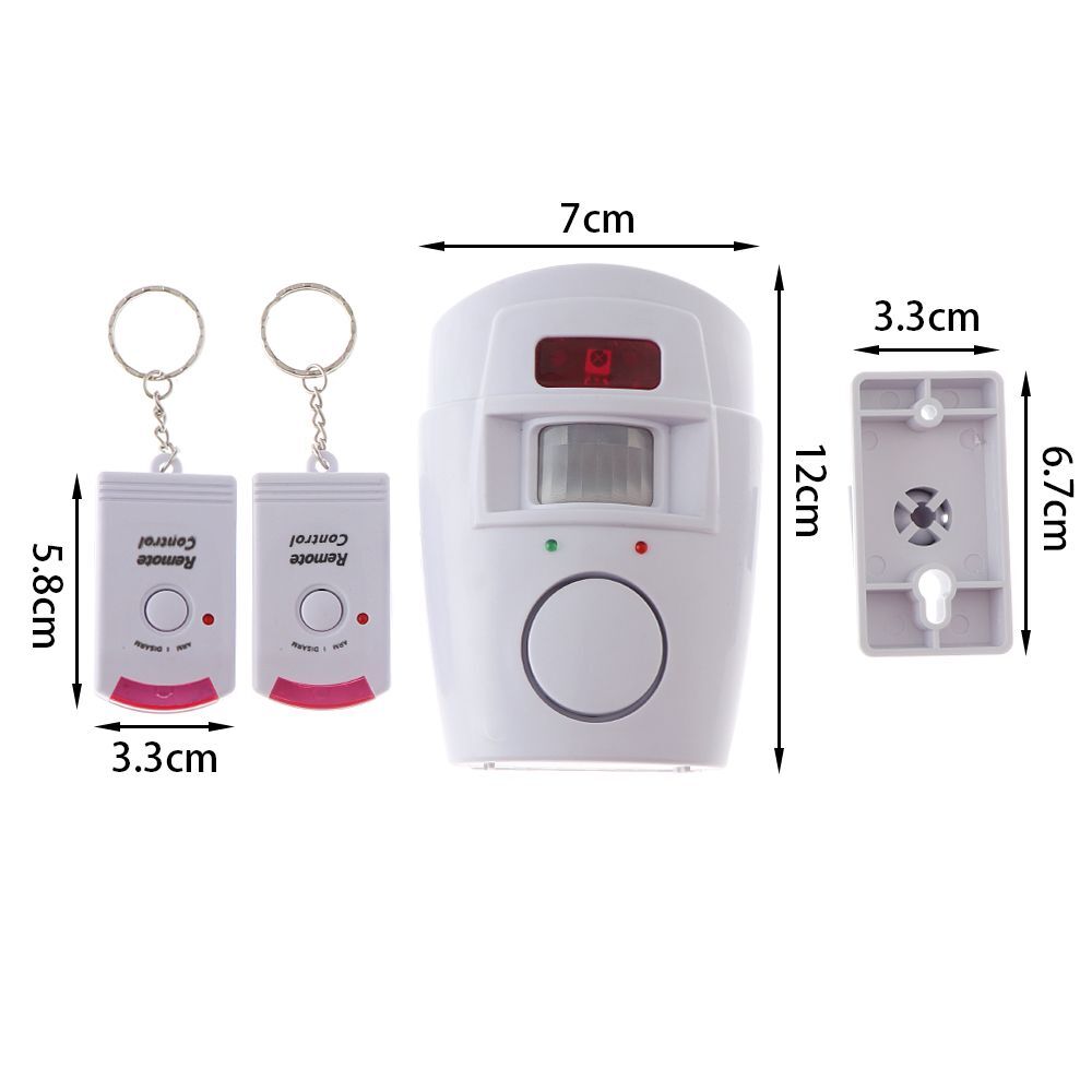 Sensor PIR Alert Alarm System Burglar Warning Motion Detector Anti ...