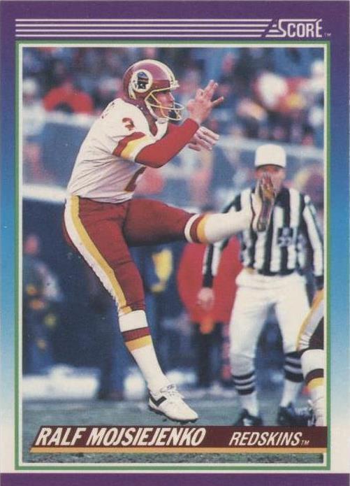 1990 Score - Ralf Mojsiejenko #208 Chargers in Stats for sale online | eBay