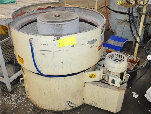 38" Vibe Tech Industrial Deburring & Polishing Bowl VTG-3816 - 3.8 Cu ...