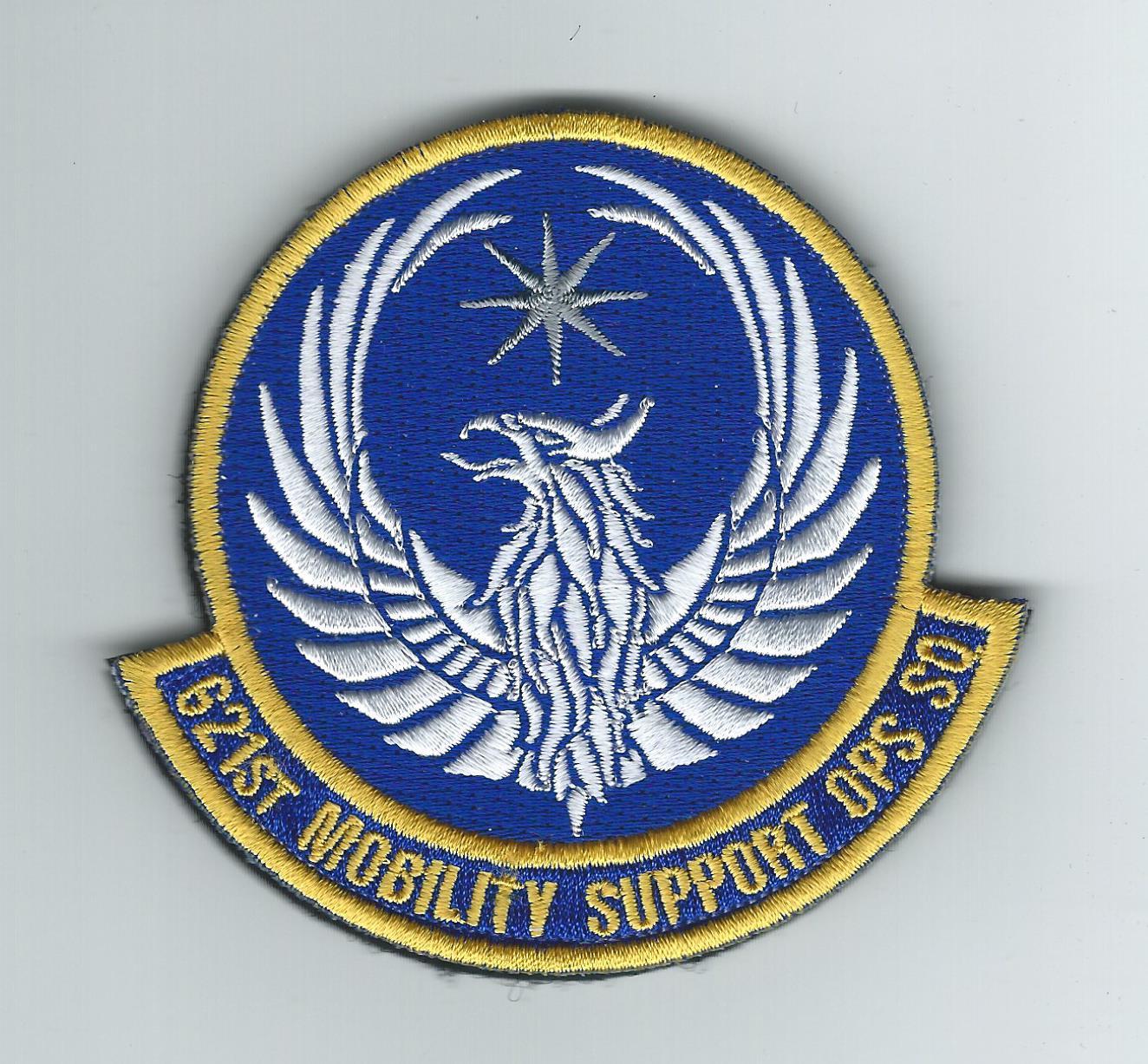 621st MOBILITY SUPPORT OPS SQUADRON patch | eBay