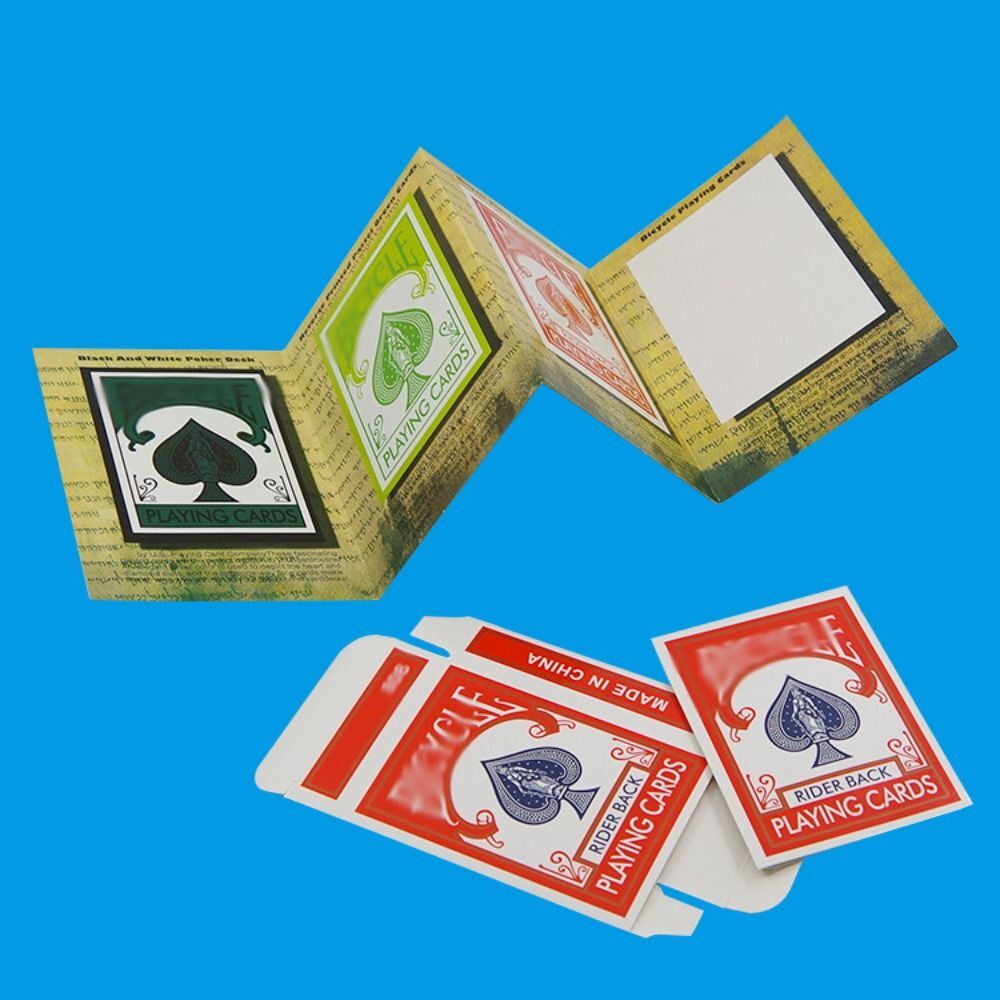Gimmick Props 3D Advertising Magic Tricks Card Close Up Children Toys ...